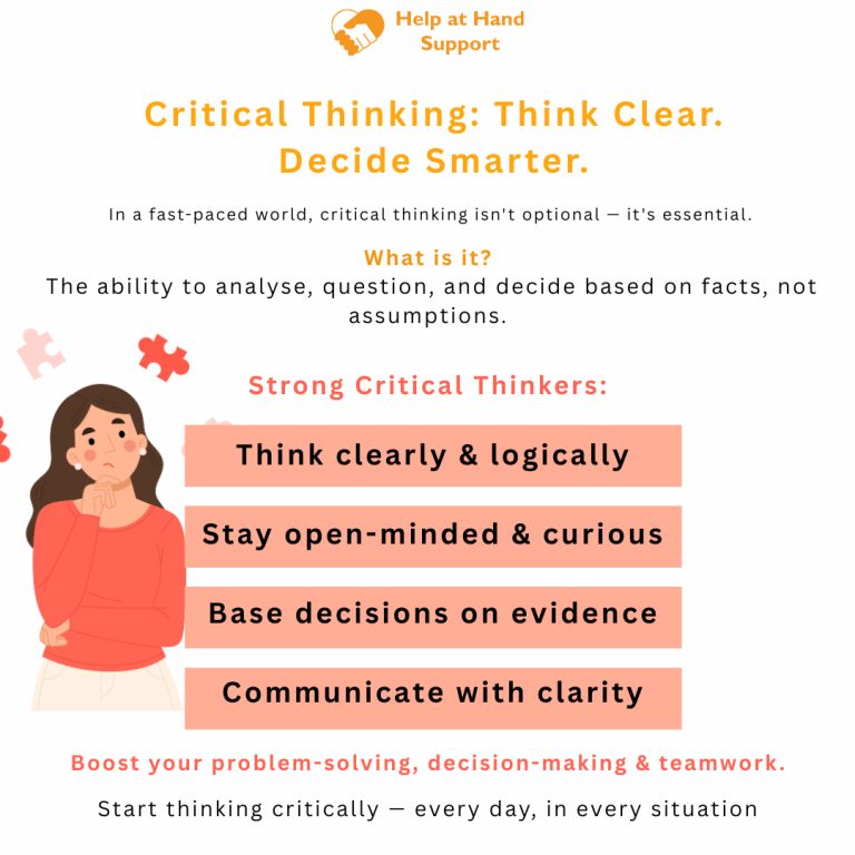 Critical Thinking for Better Life, Work, and NDIS Decisions